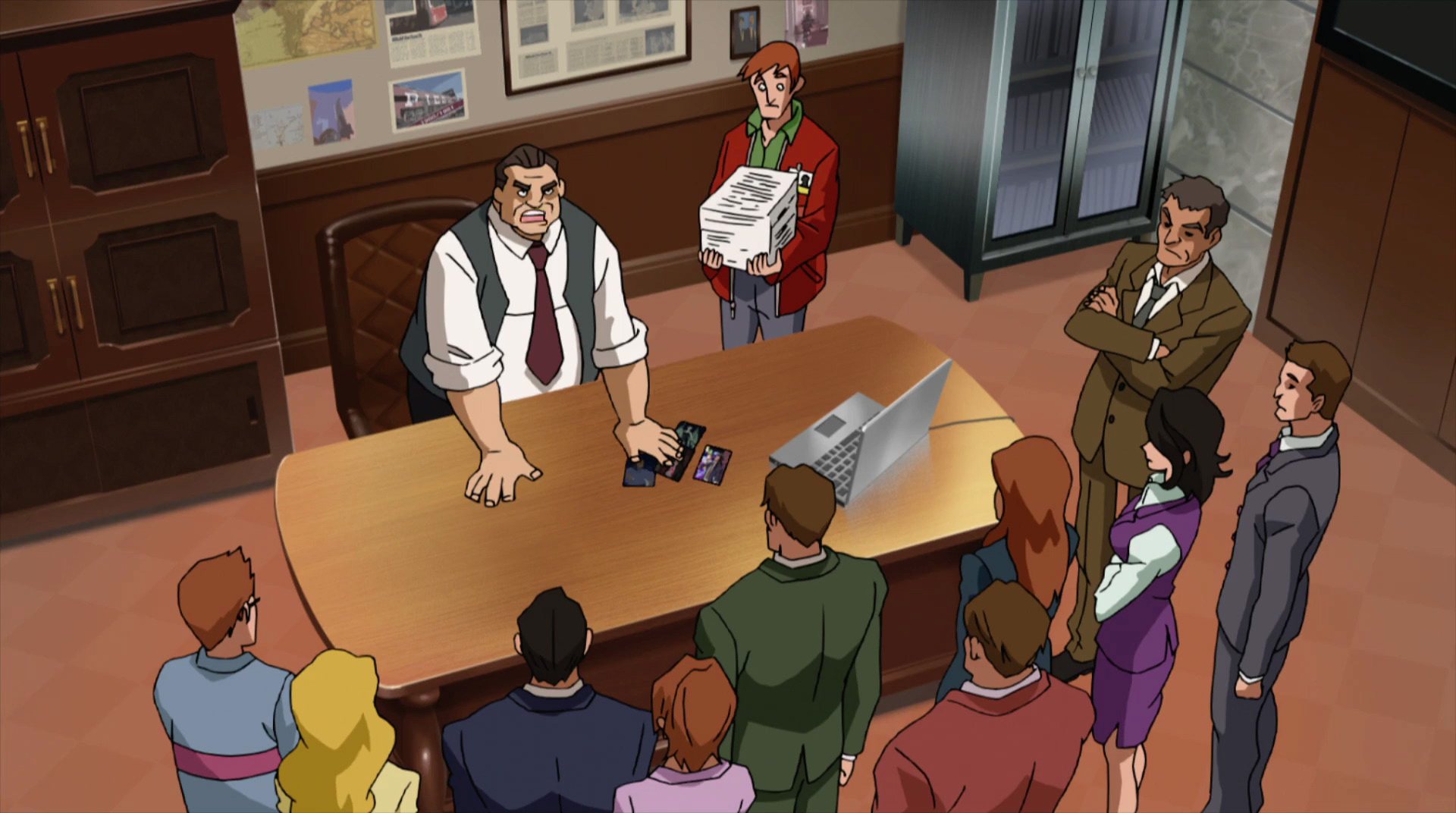 Perry White-The Daily Planet Is Buzzing Over The New Superheroes ...