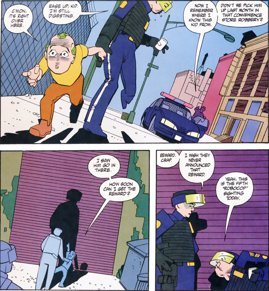RoboCop-Prime Suspect #2-A Kid With A Sighting! – Casual Comix Critique