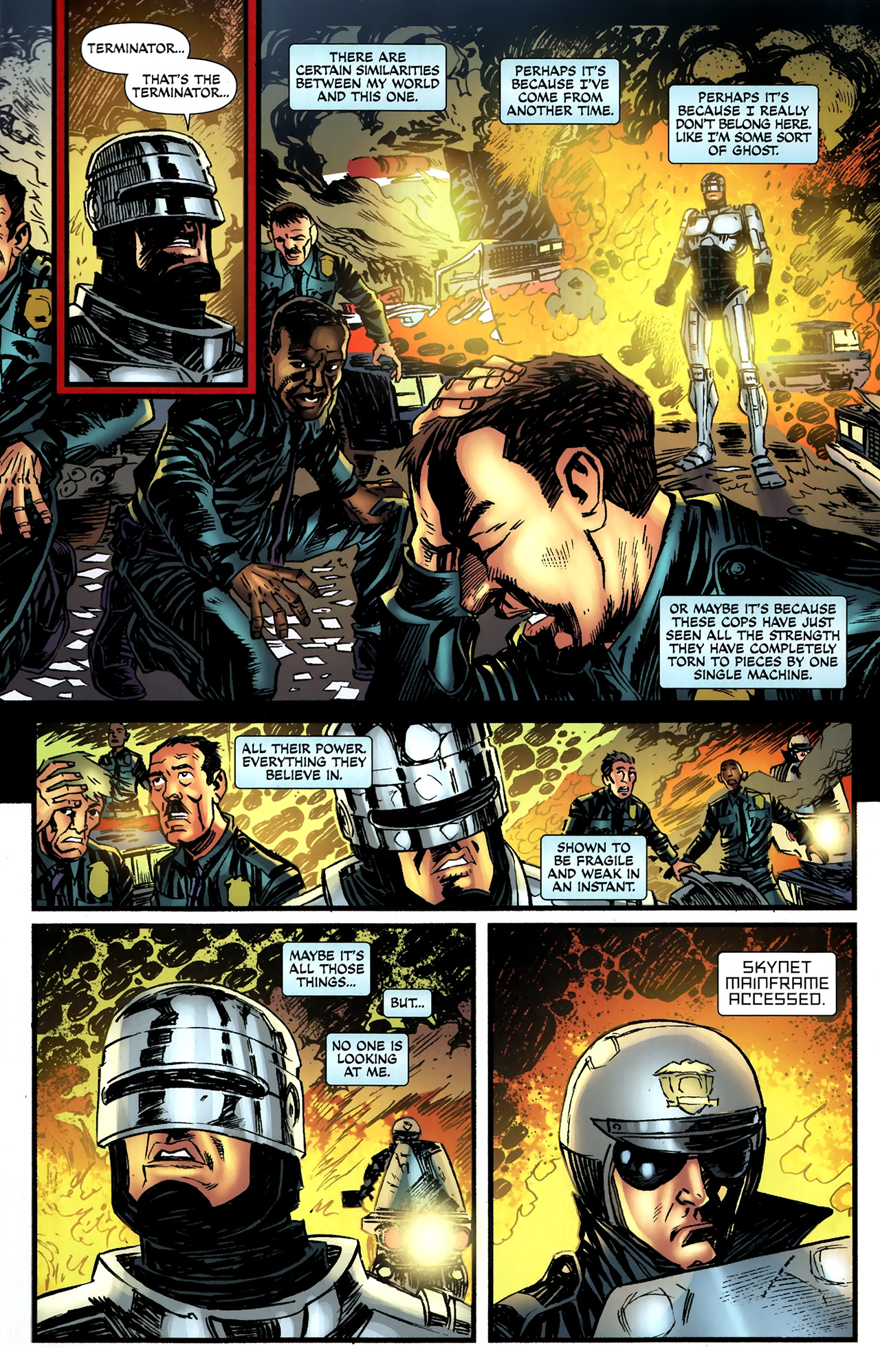 Terminator & RoboCop-Kill Human #2-Recovering In The Presence Of Evil ...