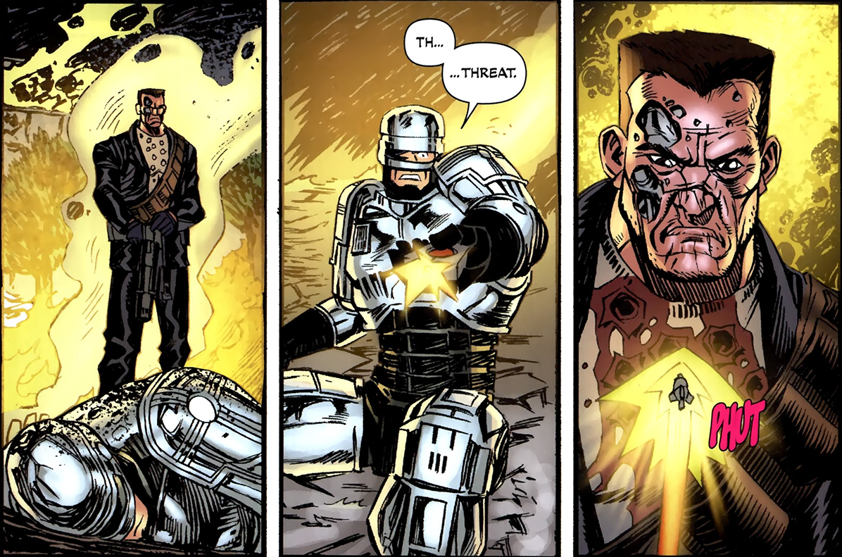 Terminator & RoboCop-Kill Human #2-Take This! – Casual Comix Critique