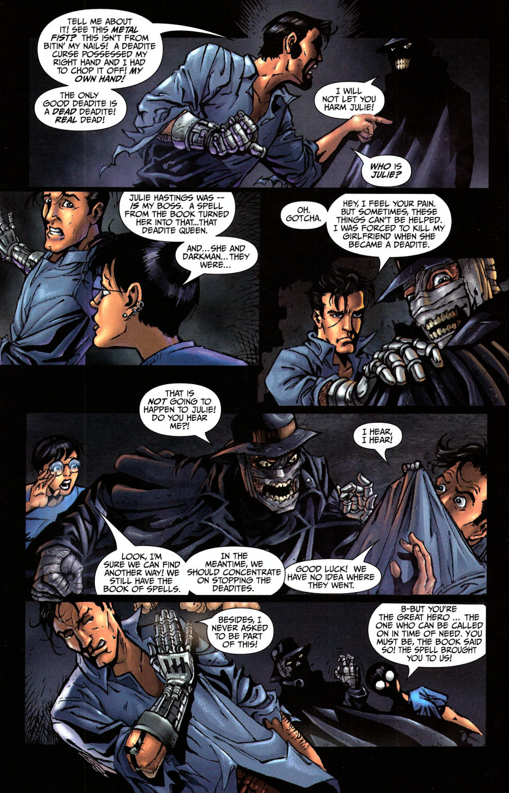Darkman Vs. Army Of Darkness #2-Julie Must Not Be Harm! – Casual Comix ...