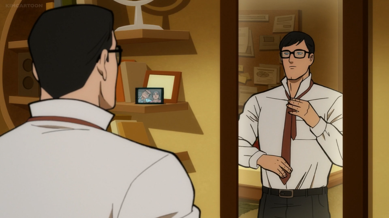 Clark Kent-Prepping For A Big Day At Work! – Casual Comix Critique