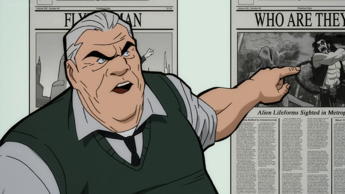 Perry White-We Need To Know About These Lifeforms! – Casual Comix Critique