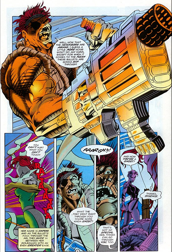 Mortal Kombat-U.S. Special Forces #1-You Can’t Shoot Vapor,So Succumb ...