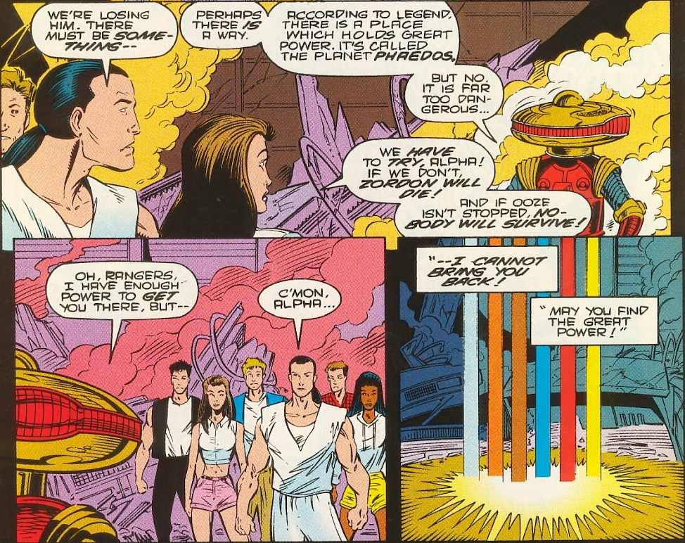 MMPR-The Movie Comic-Stay Safe On Your Harrowing Journey! – Casual ...