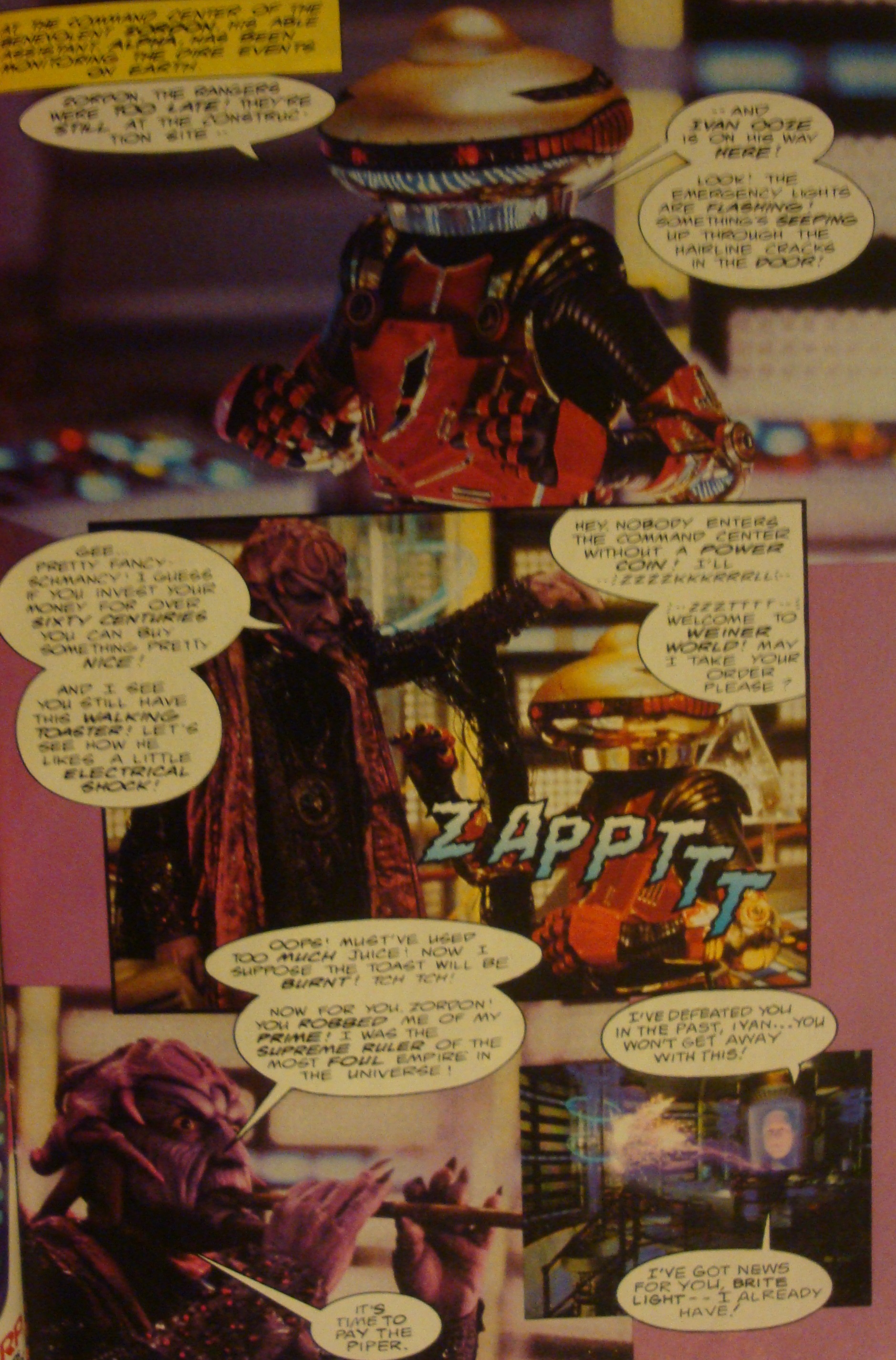 MMPR-The Movie Photo Comic-There’s A New Evil Oozing Amongst Us ...