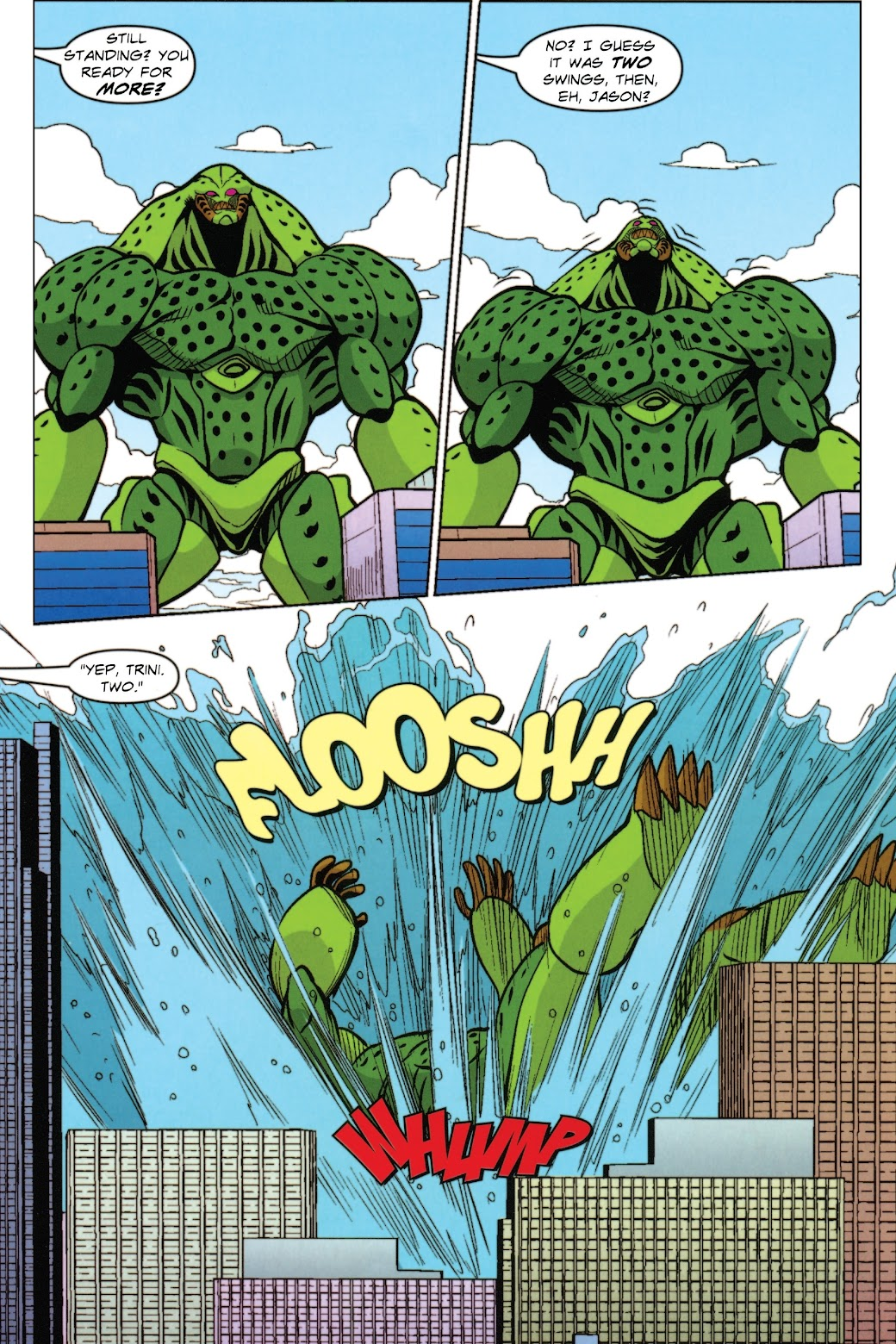 MMPR Going Green-All Washed Up! – Casual Comix Critique