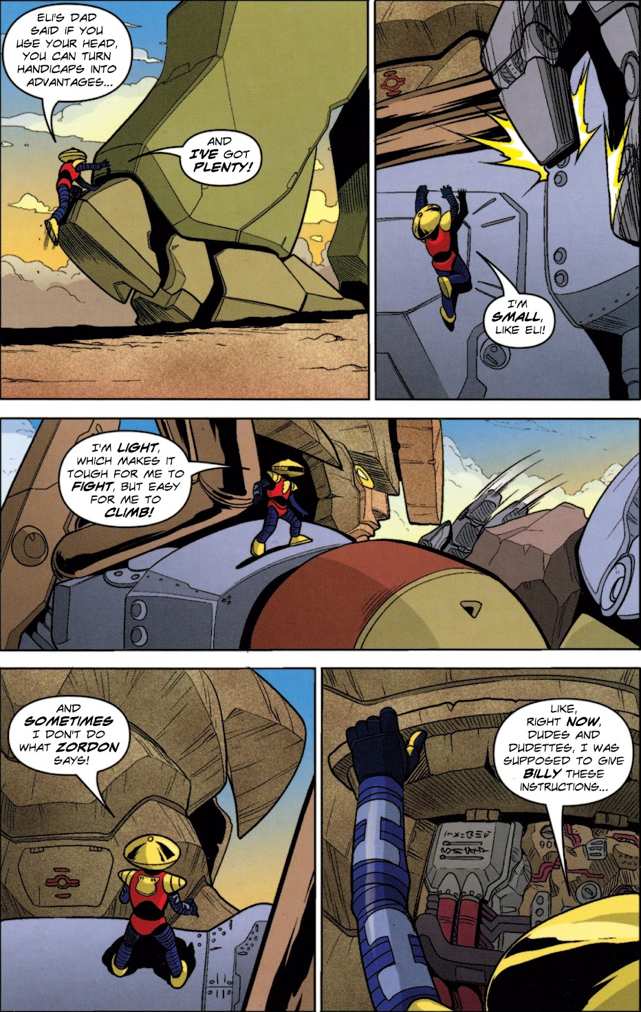 MMPR RRAA-Alpha 5’s Skillful Climbing Ability! – Casual Comix Critique