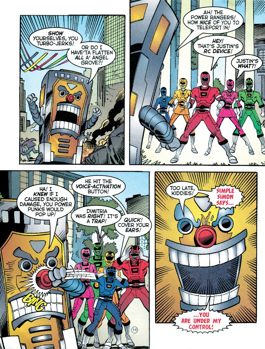 PRT Simple Simon Says-Shall We Play A Game, Turbo Rangers! – Casual ...