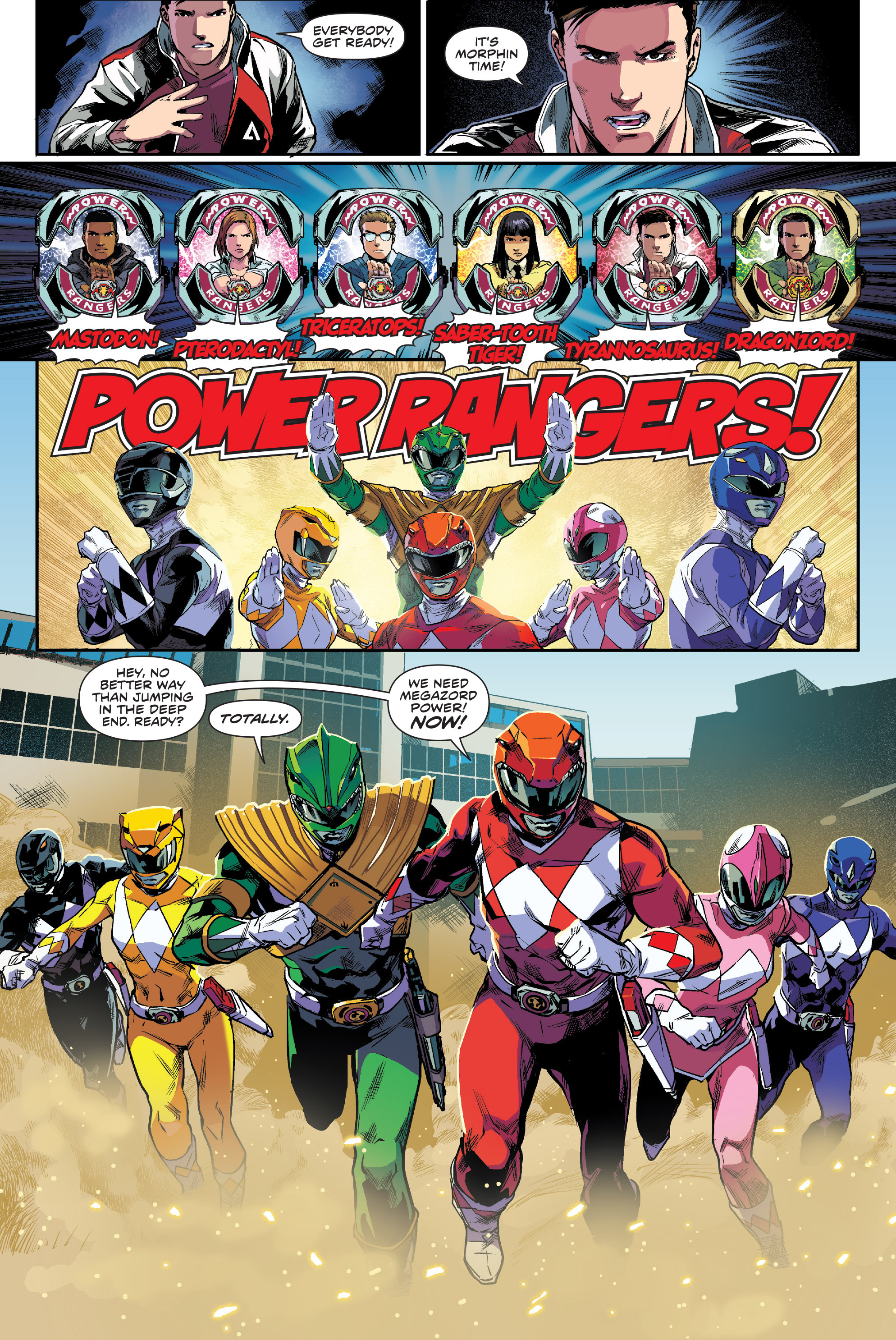 MMPR #0-Time For Action! – Casual Comix Critique