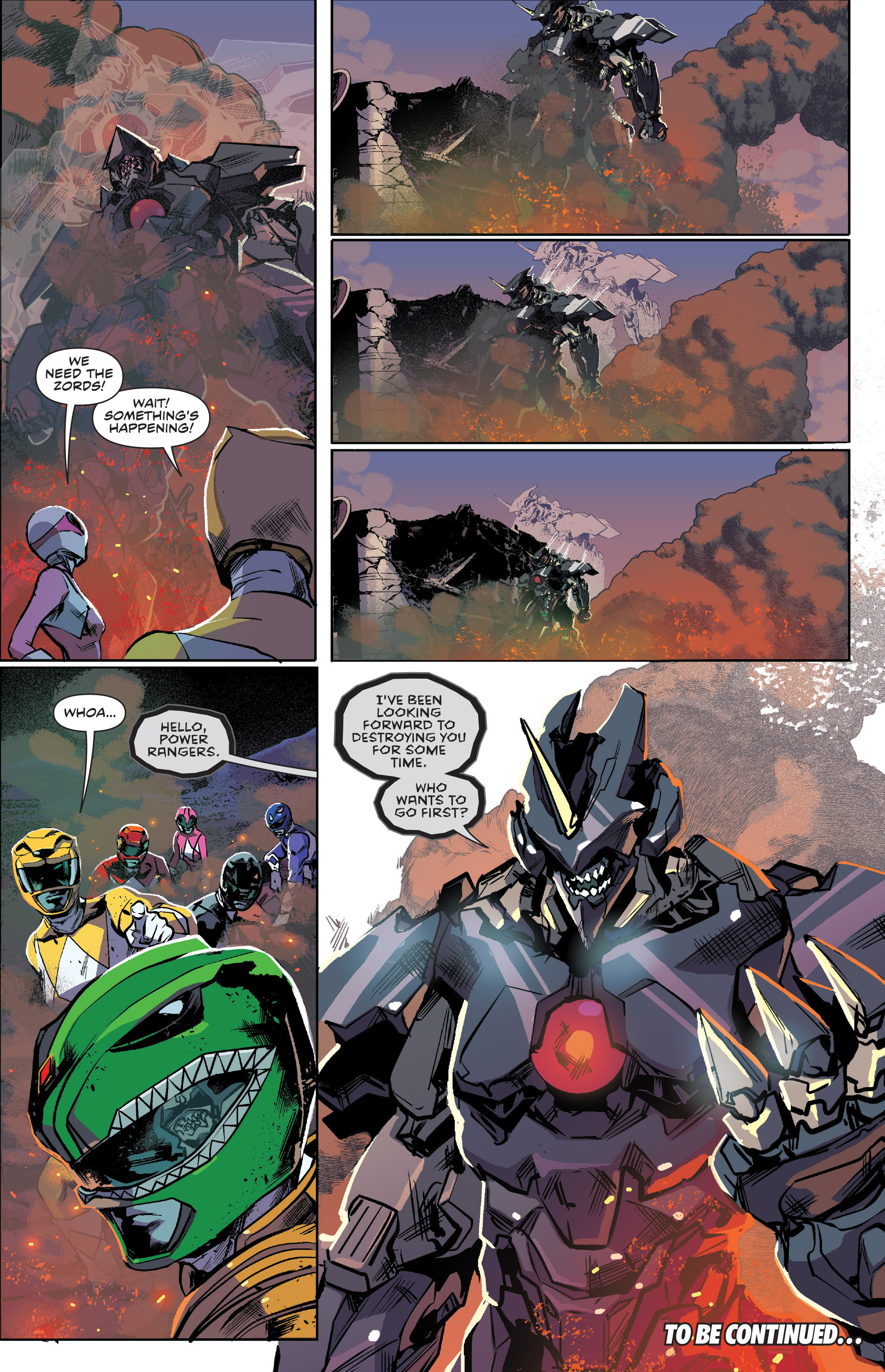 MMPR #4-There’s A New Monster Approaching! – Casual Comix Critique