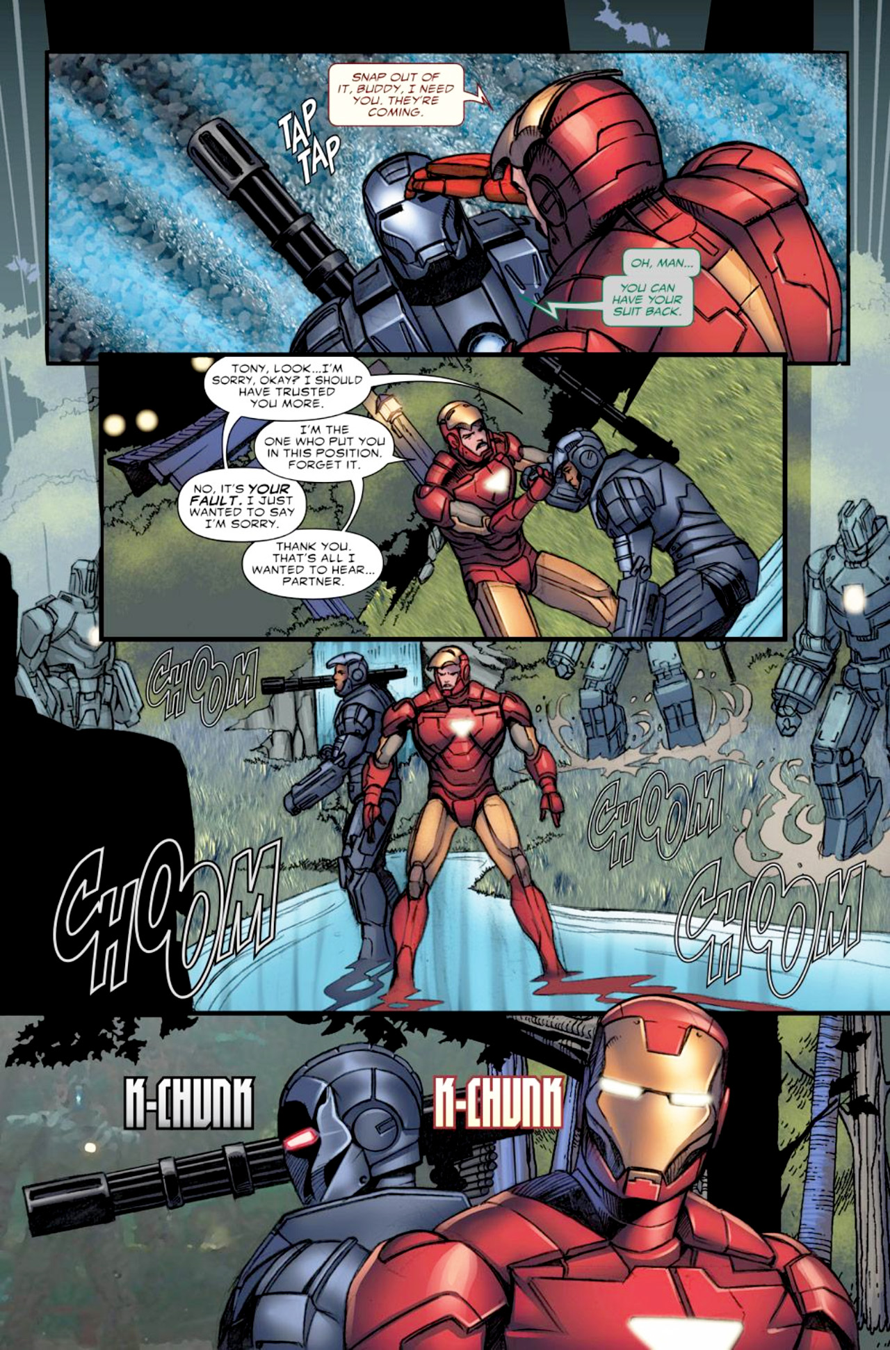 Iron Man 2 Adaptation #2-On Your Feet, Partner! – Casual Comix Critique