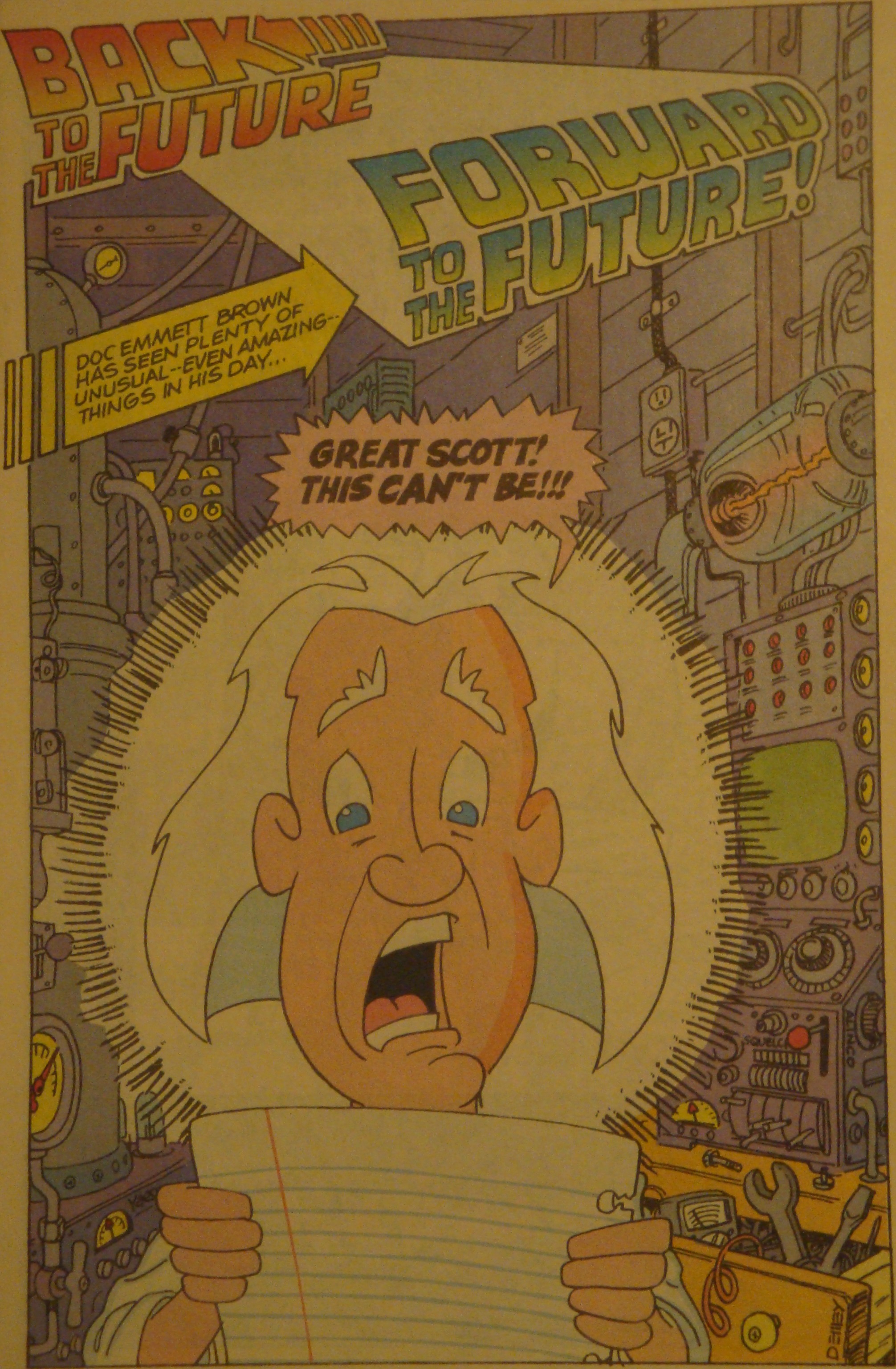 BTTF FTTF #1-Opening Surprise! – Casual Comix Critique