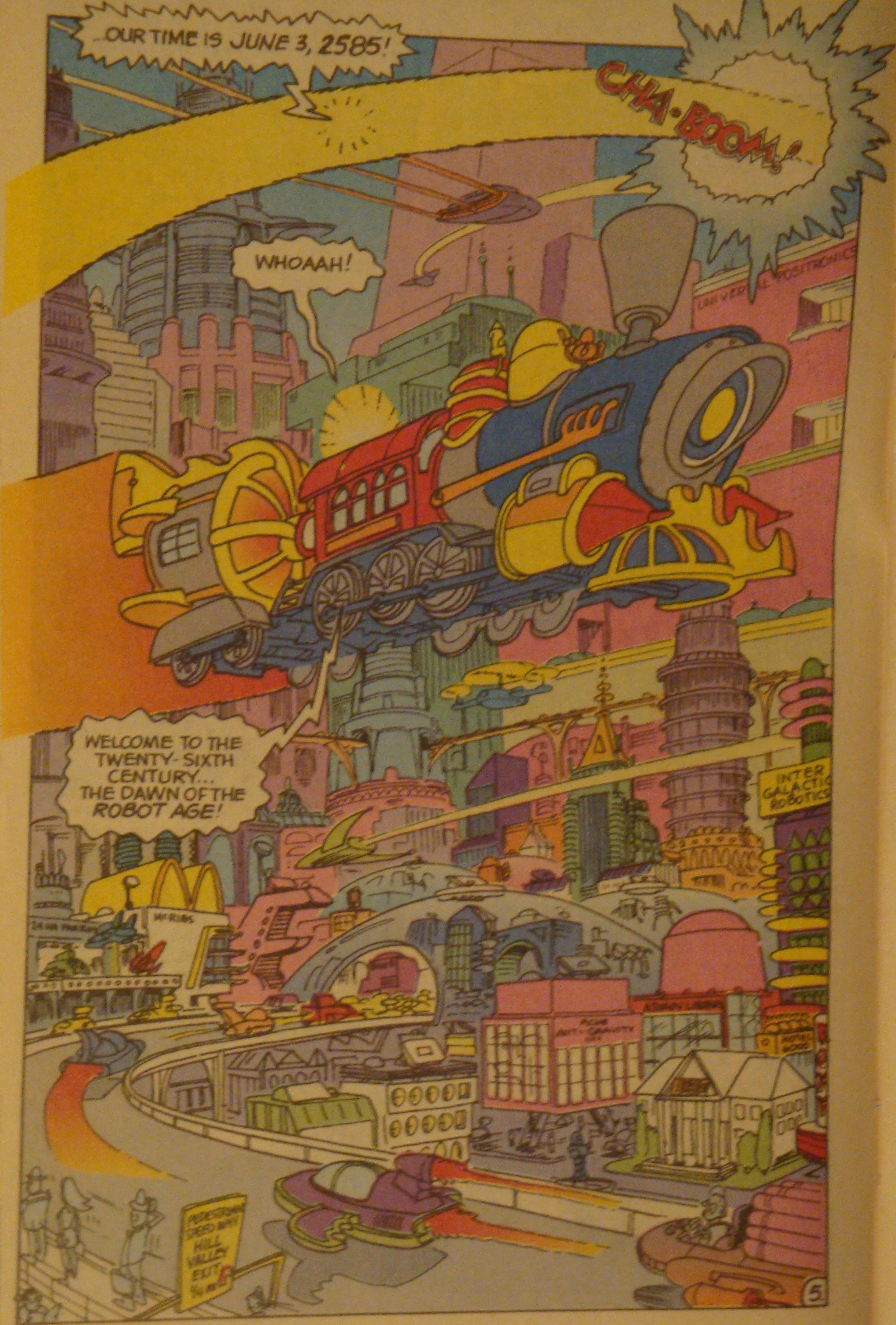 BTTF FTTF #1-Welcome To The 26th Century! – Casual Comix Critique