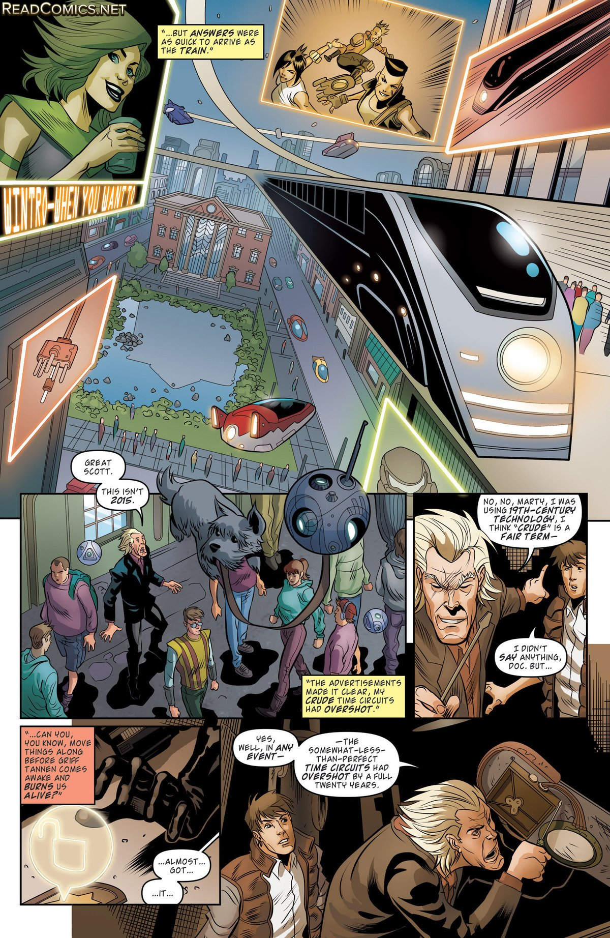 IDW’s Back To The Future #10-This Isn’t The Future I Know! – Casual ...