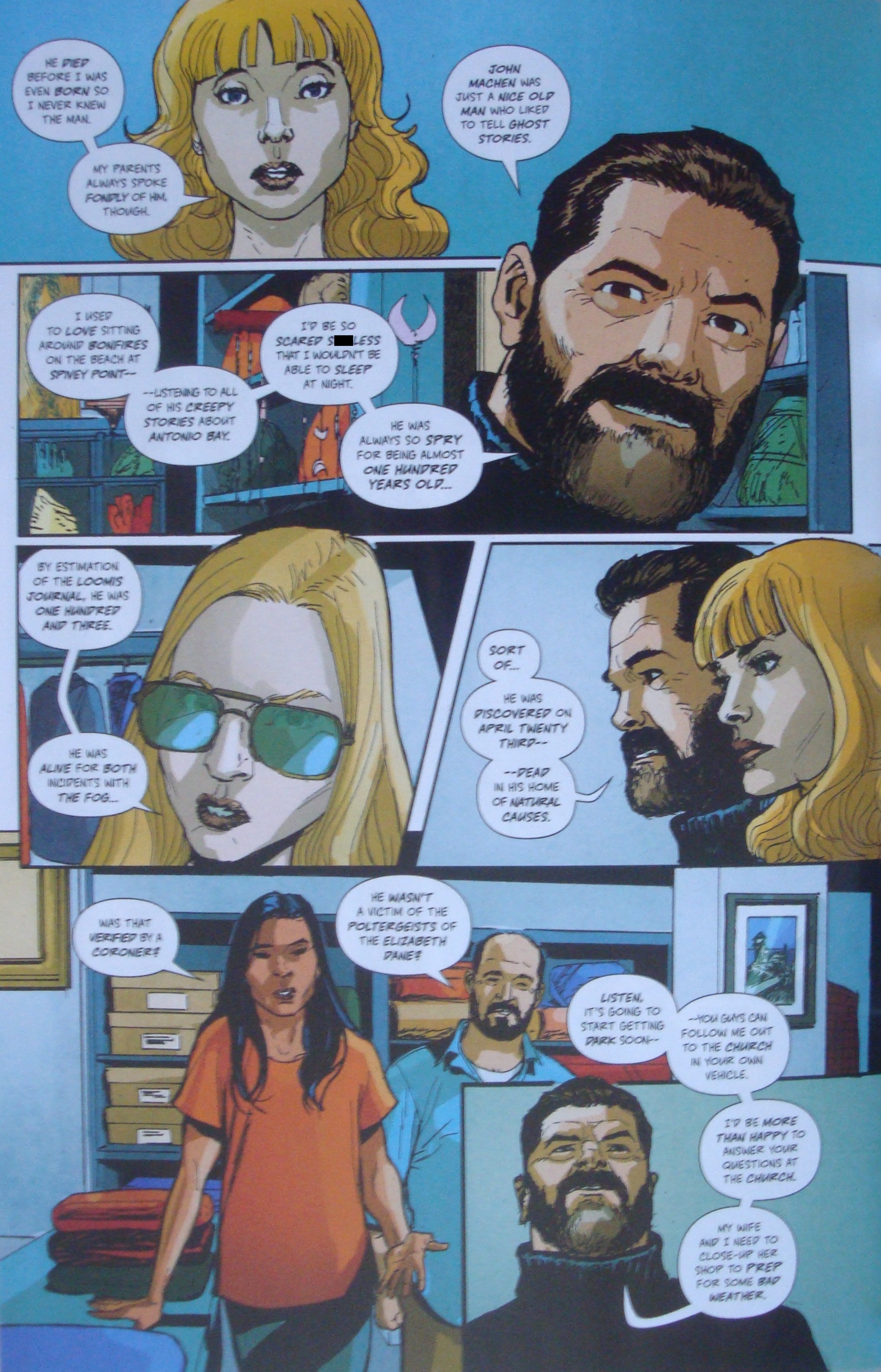 The Fog #1-All About John Machen! – Casual Comix Critique